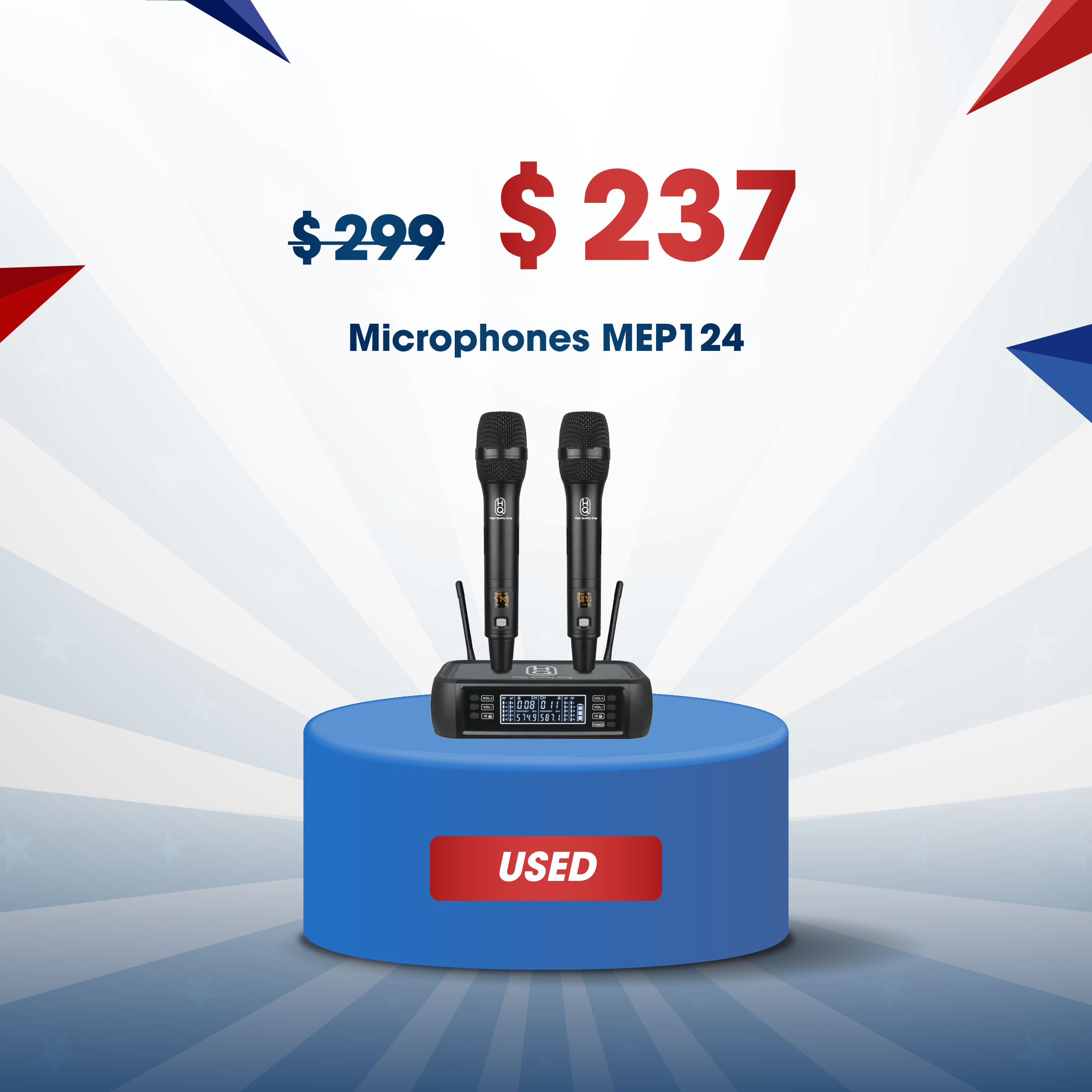 Microphones HQsing MEP124 Open Box