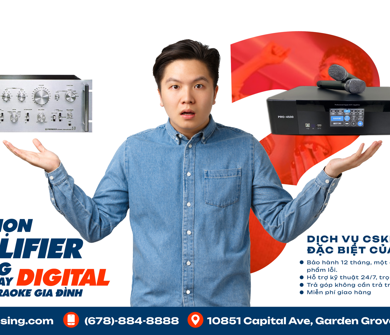 Nên chọn Amplifier Analog hay Digital cho dàn Karaoke gia đình? – HQsing