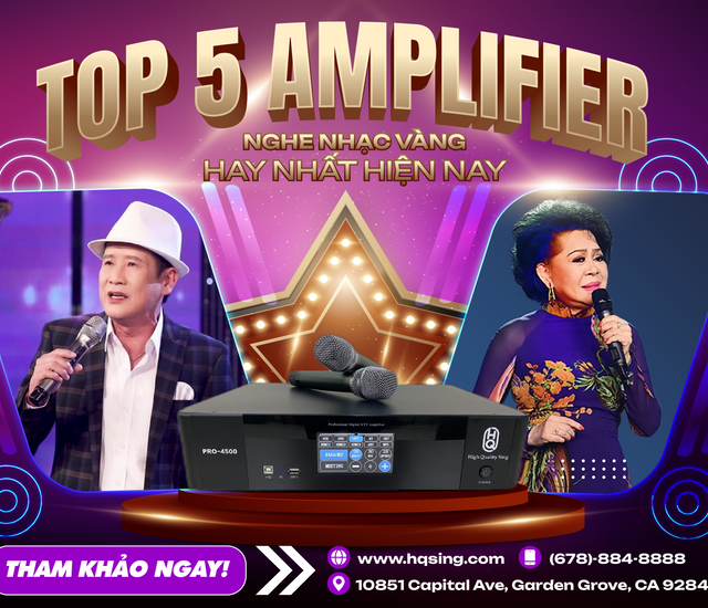 Top 5 Amplifier nghe nhạc vàng hay nhất hiện nay – HQsing
